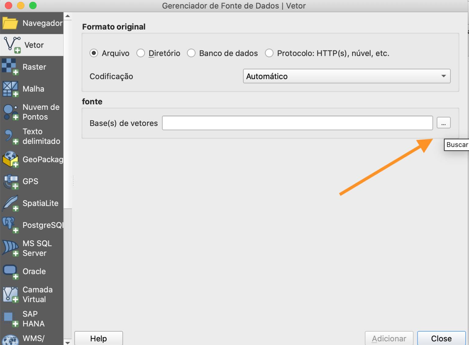 Como inserir dados no QGIS - qualimapas.com