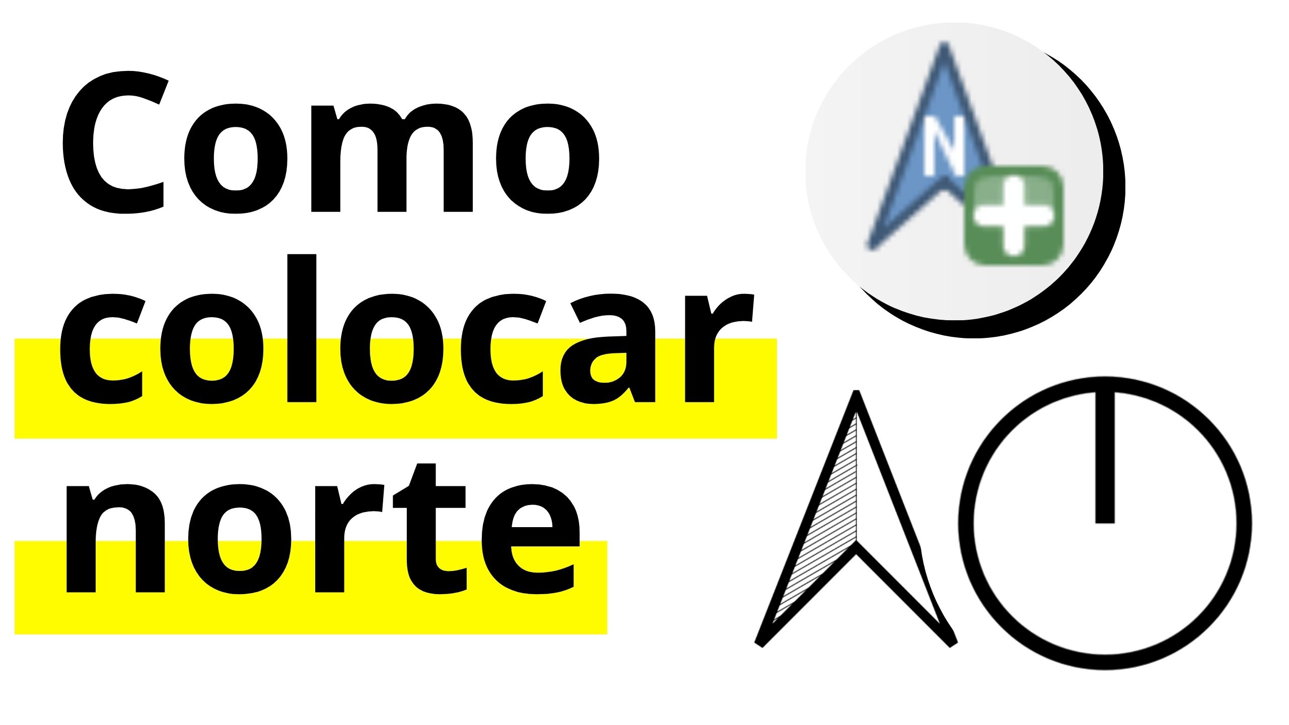 Como colocar norte no QGIS - qualimapas.com